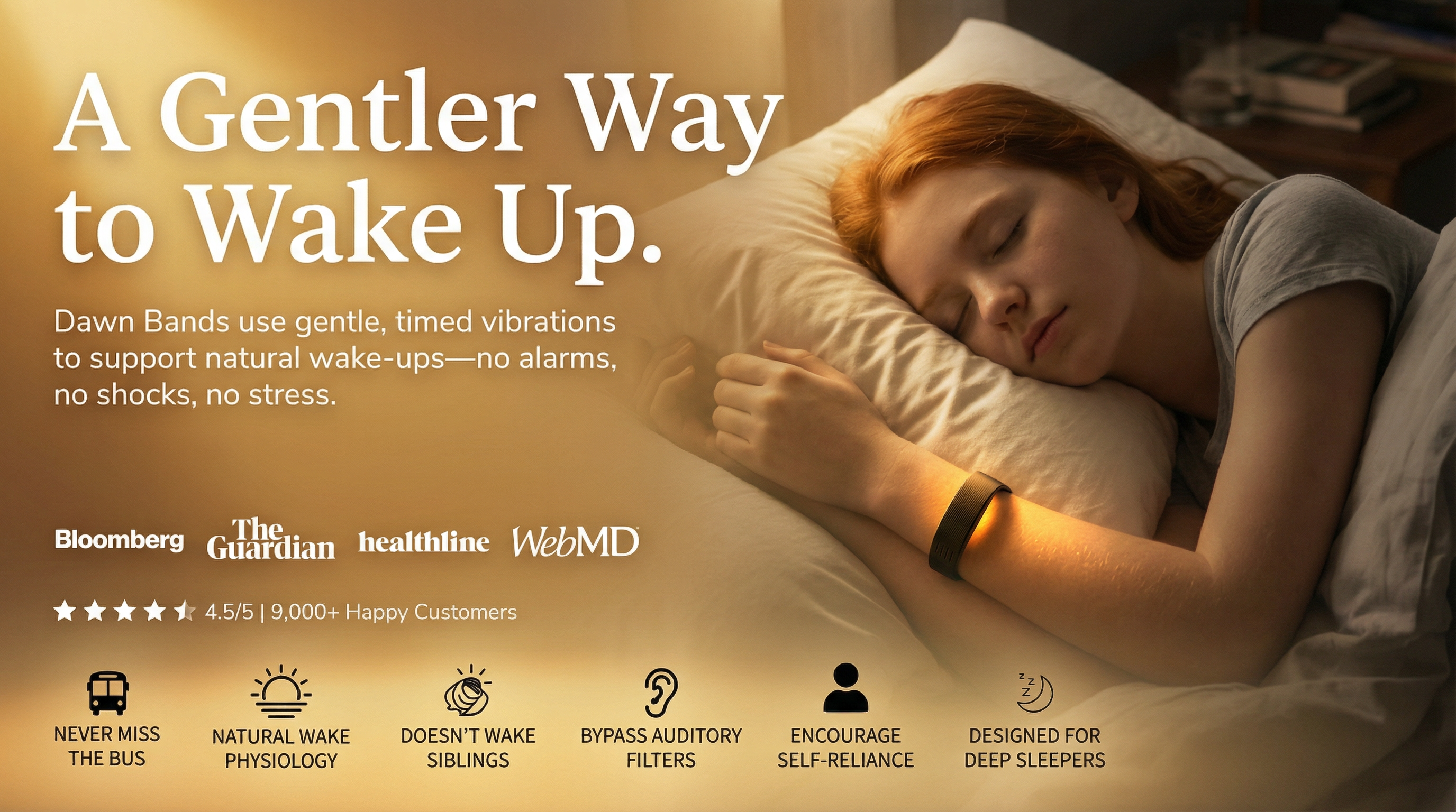 Dawn Bands - A Smarter Way To Wake Up - Official Site – Dawn Sleep